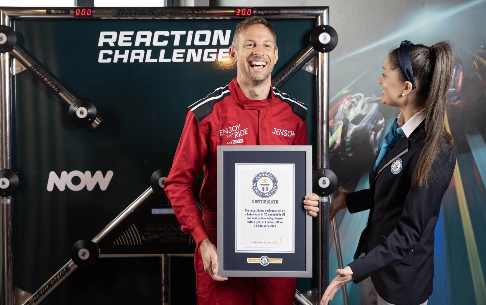 NOW launch F1 season with world record title victory | Taylor Herring