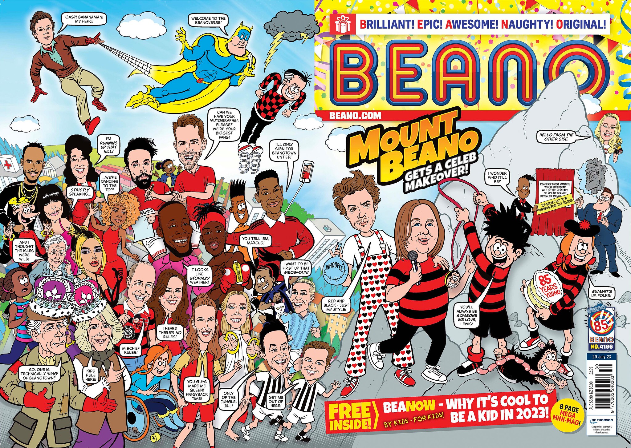 Stormzy, Harry Styles and David Attenborough are the stars of Beano’s ...