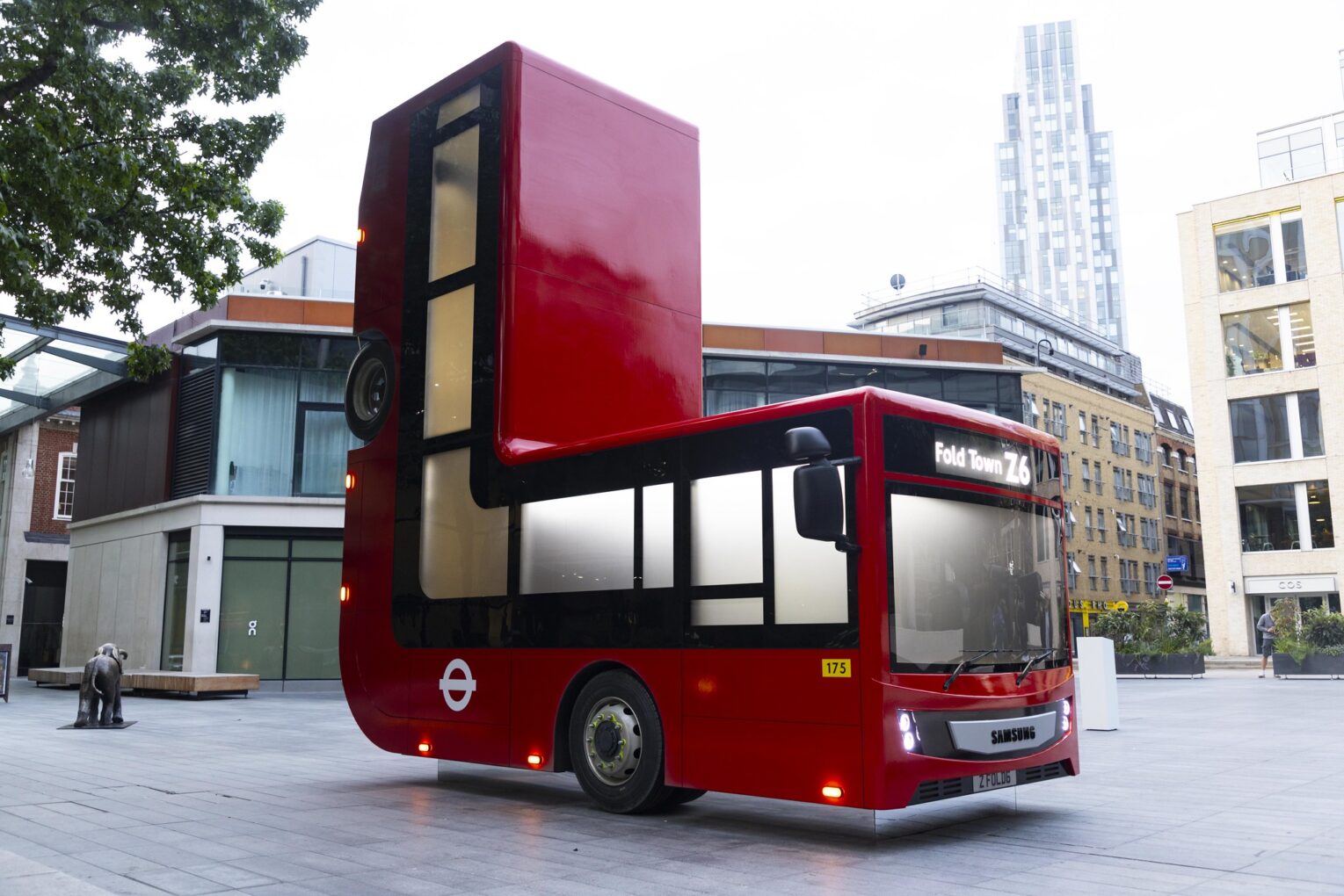 Samsung launch public art installation to promote new Galaxy Z Fold6 ...